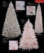 Designer Tinsel Christmas Trees